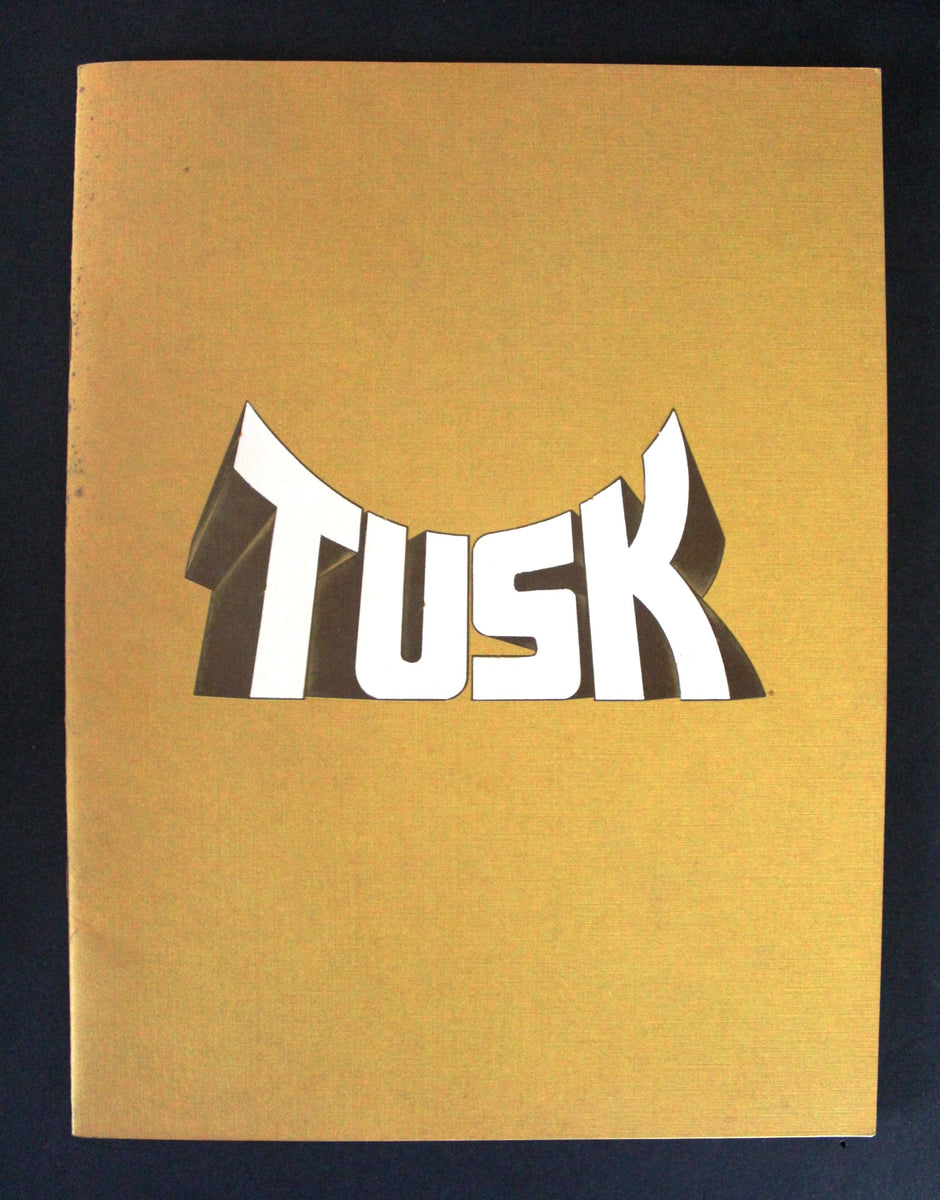 Tusk (ALEJANDRO JODOROWSKY) ORG Movie Program 80s – Braichposters