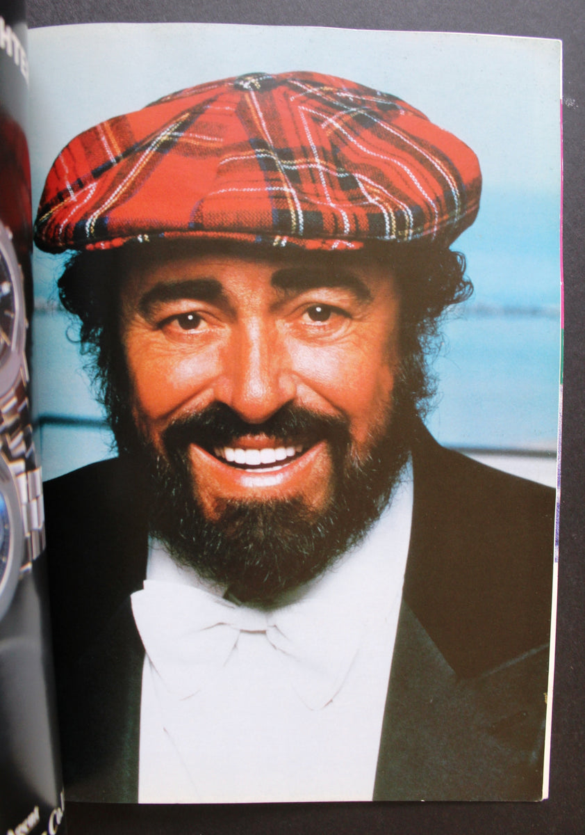 Pavarotti Beirut Opera Concert Lebanon Program Book 1999 – Braichposters