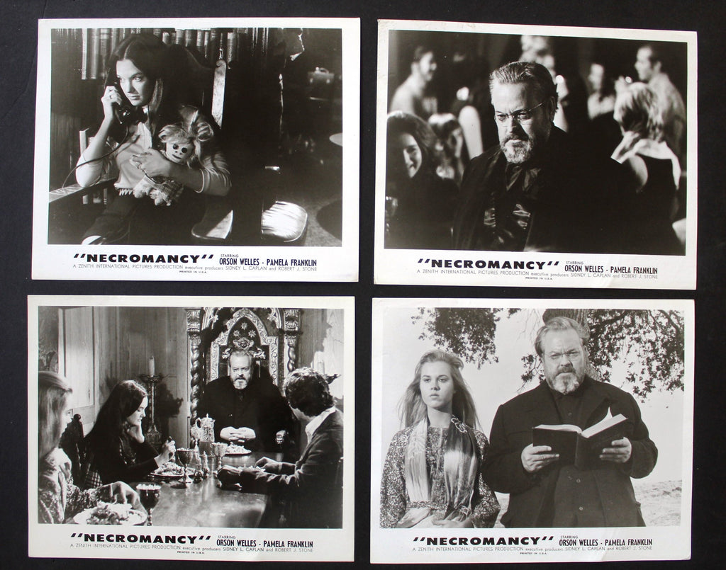 {Set of 30} Necromancy {Orson Welles} Org. Movie Stills Photos 70s ...