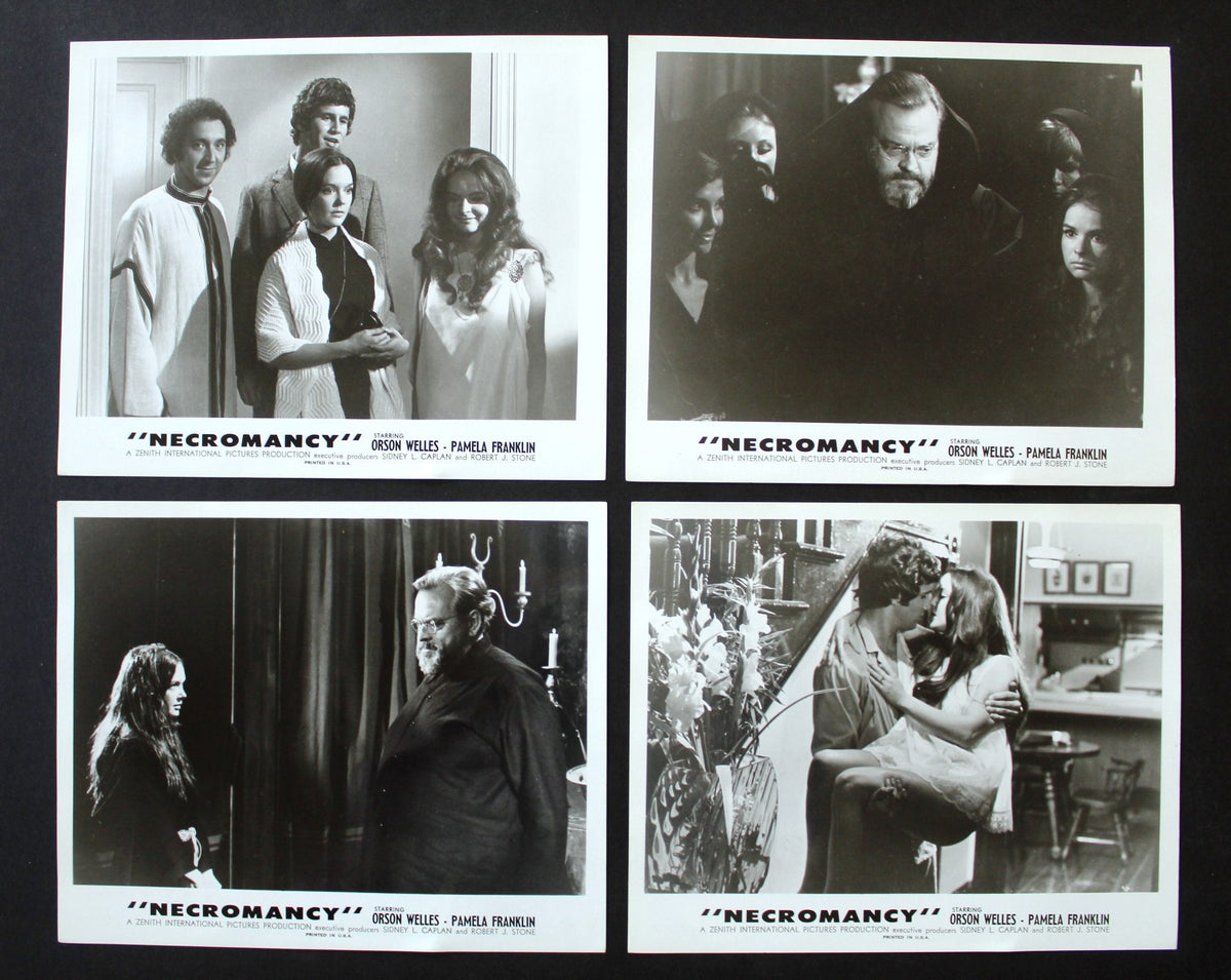 {Set of 30} Necromancy {Orson Welles} Org. Movie Stills Photos 70s ...