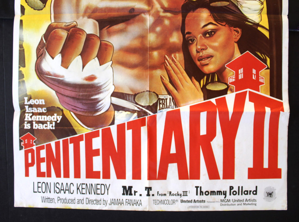 Penitentiary II Leon Isaac Kennedy 39x27" Lebanese Arabic Org Movie Po ...