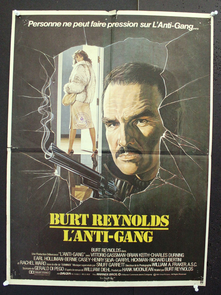L'anti-gang, SHARKY'S MACHINE Poster – Braichposters
