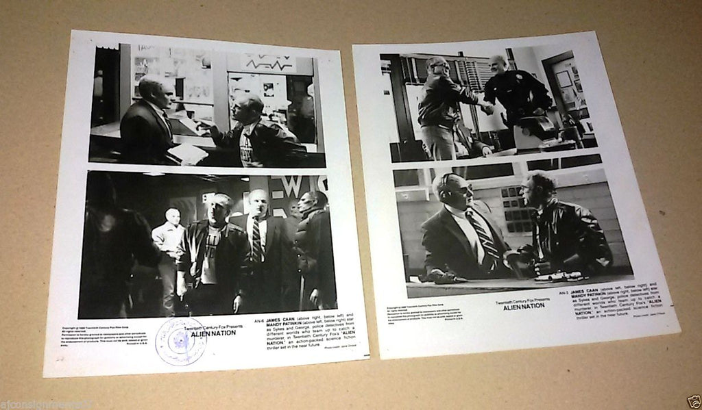 {Set of 8} Alien Nation (Eric Pierpoint) Original Movie Stills 80s ...