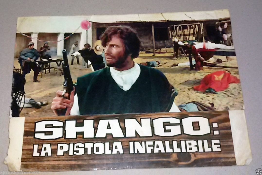 SHANGO (LA PISTOLA INFALLIBILE) Original Movie Brochure Italian progra ...