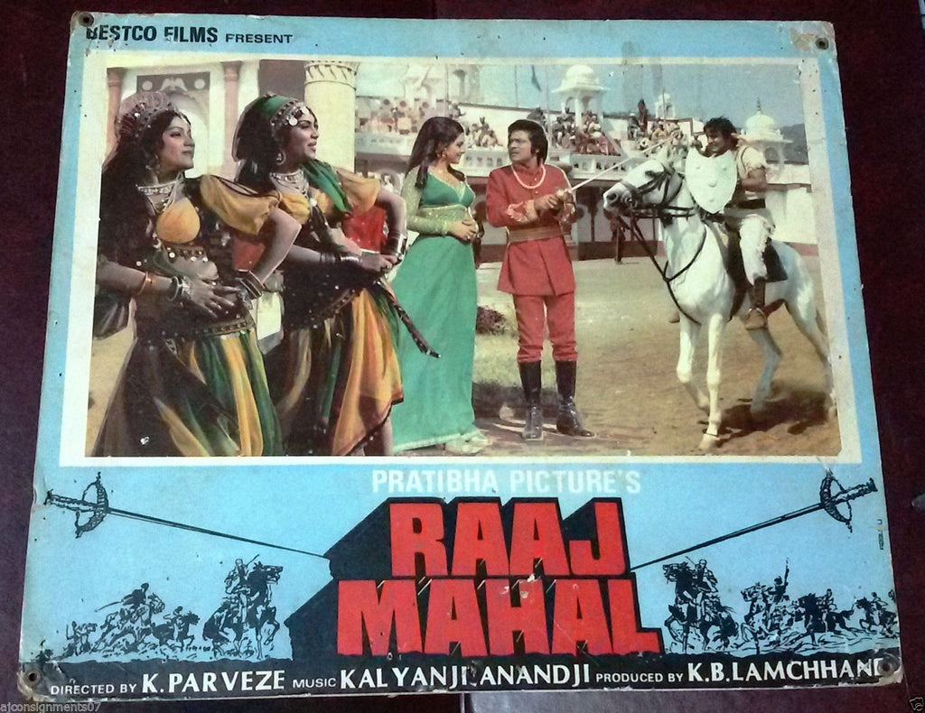{Set of 11} Raaj Mahal {Asrani} Indian Hindi Org. Movie Lobby Card 80s ...