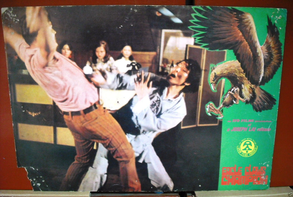-Set of 5- Eagle Claws Champion {Jimmy Heung} Kung Fu Hong Kong Lobby ...
