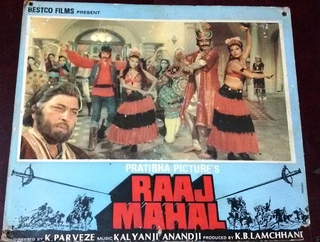 {Set of 11} Raaj Mahal {Asrani} Indian Hindi Org. Movie Lobby Card 80s ...