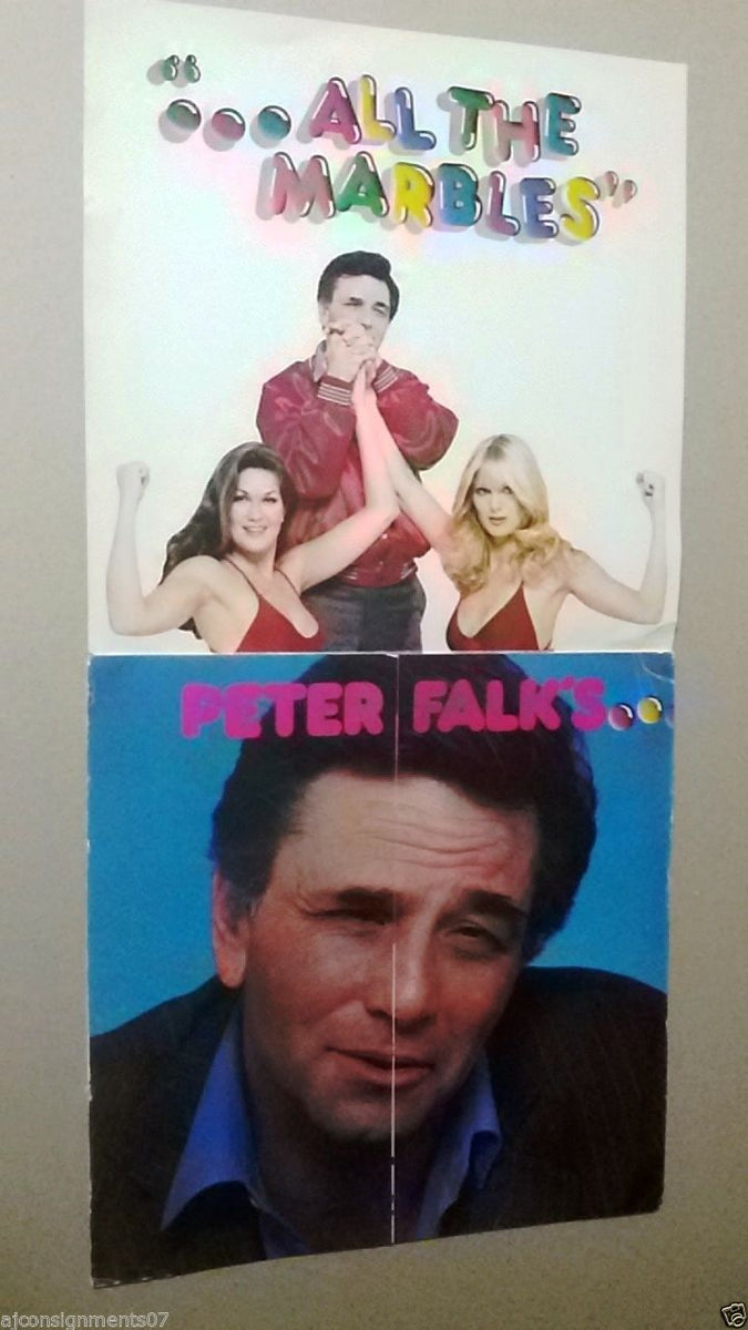 All the Marbles {STEVE McQUEEN} Original Movie Programs 80s – Braichposters