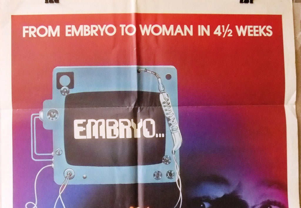 EMBRYO (Rock Hudson) 41"x27" Original Movie US Poster 70s – Braichposters