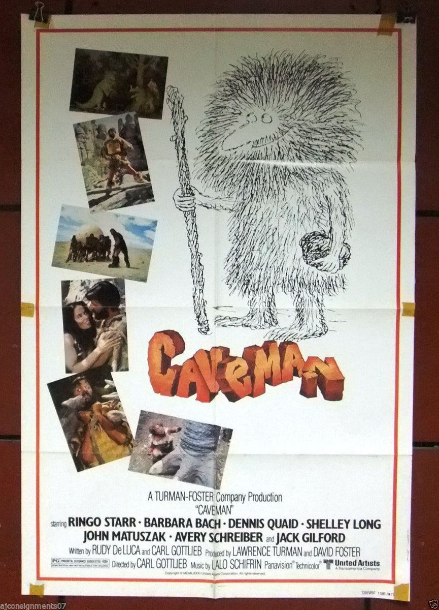 Caveman {Ringo Starr} 27"x41" International Style Original Movie Poste ...