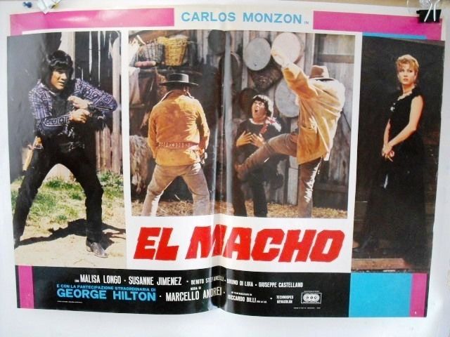El Macho [Macho Killers} Style A Carlos Monzón Italian Movie Lobby Car ...