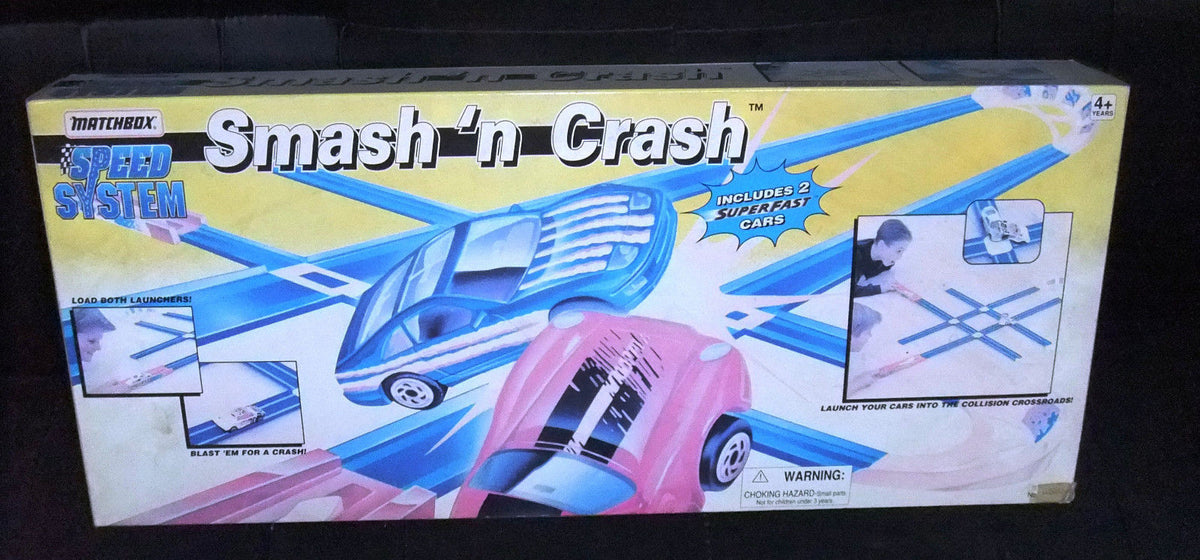 Matchbox Smash 'n Crash Speed System 1995 – Braichposters