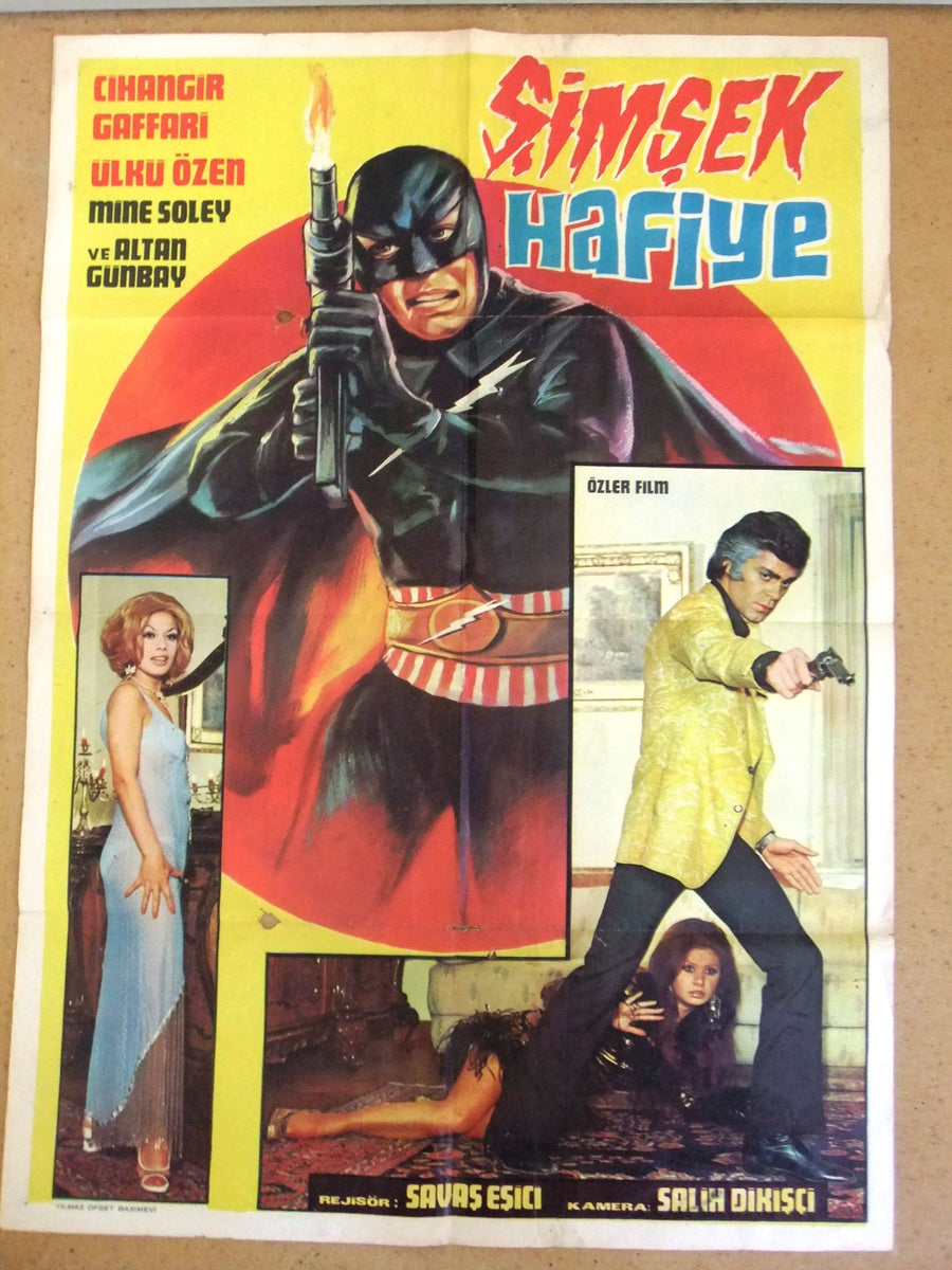 Simsek hafiye {Cihangir Gaffari} Superhero Turkish Original Movie Post ...