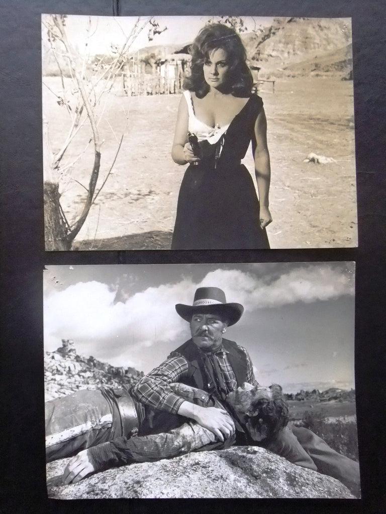 (Set of 9) RINGO DEL NEBRASKA (KEN CLARK) Movie Original Italian Photo ...