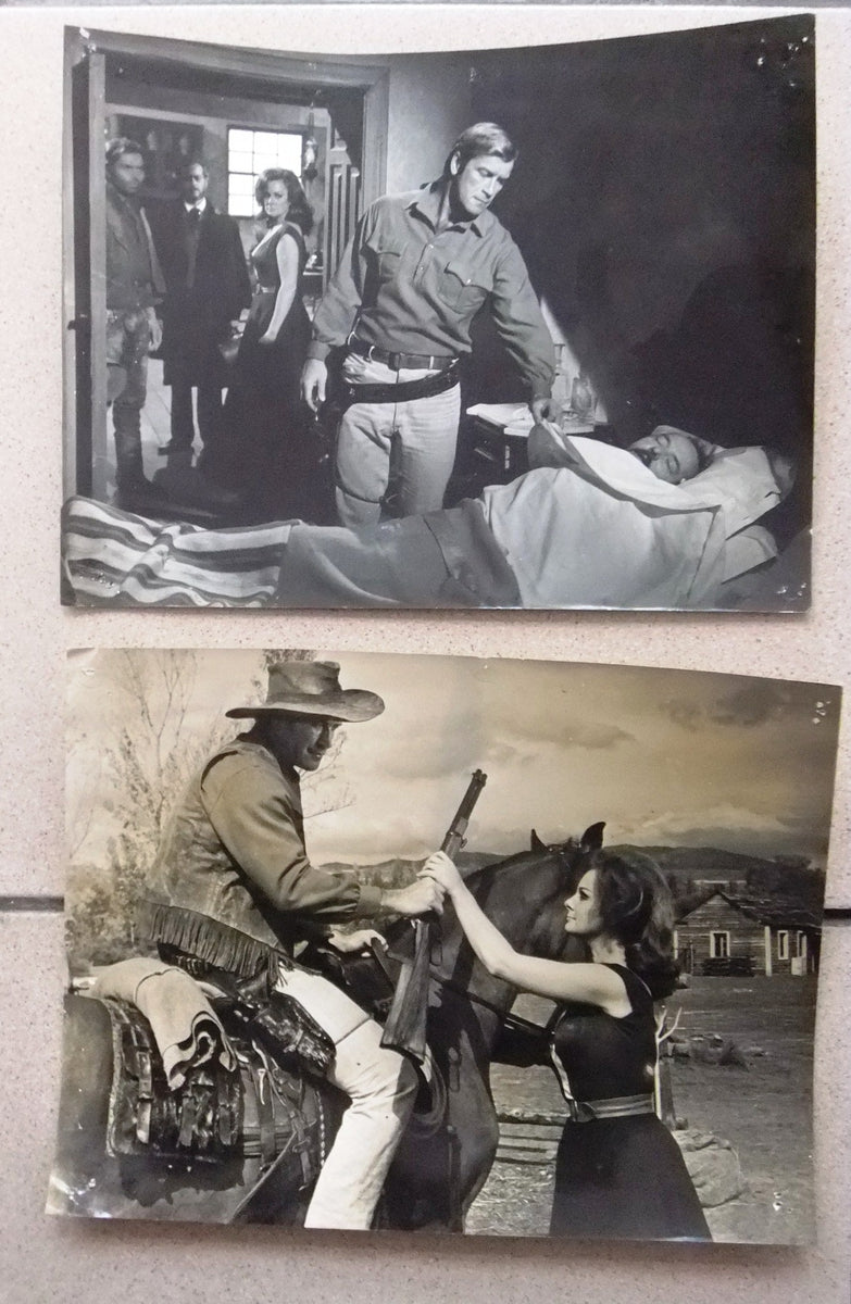 (Set of 9) RINGO DEL NEBRASKA (KEN CLARK) Movie Original Italian Photo ...