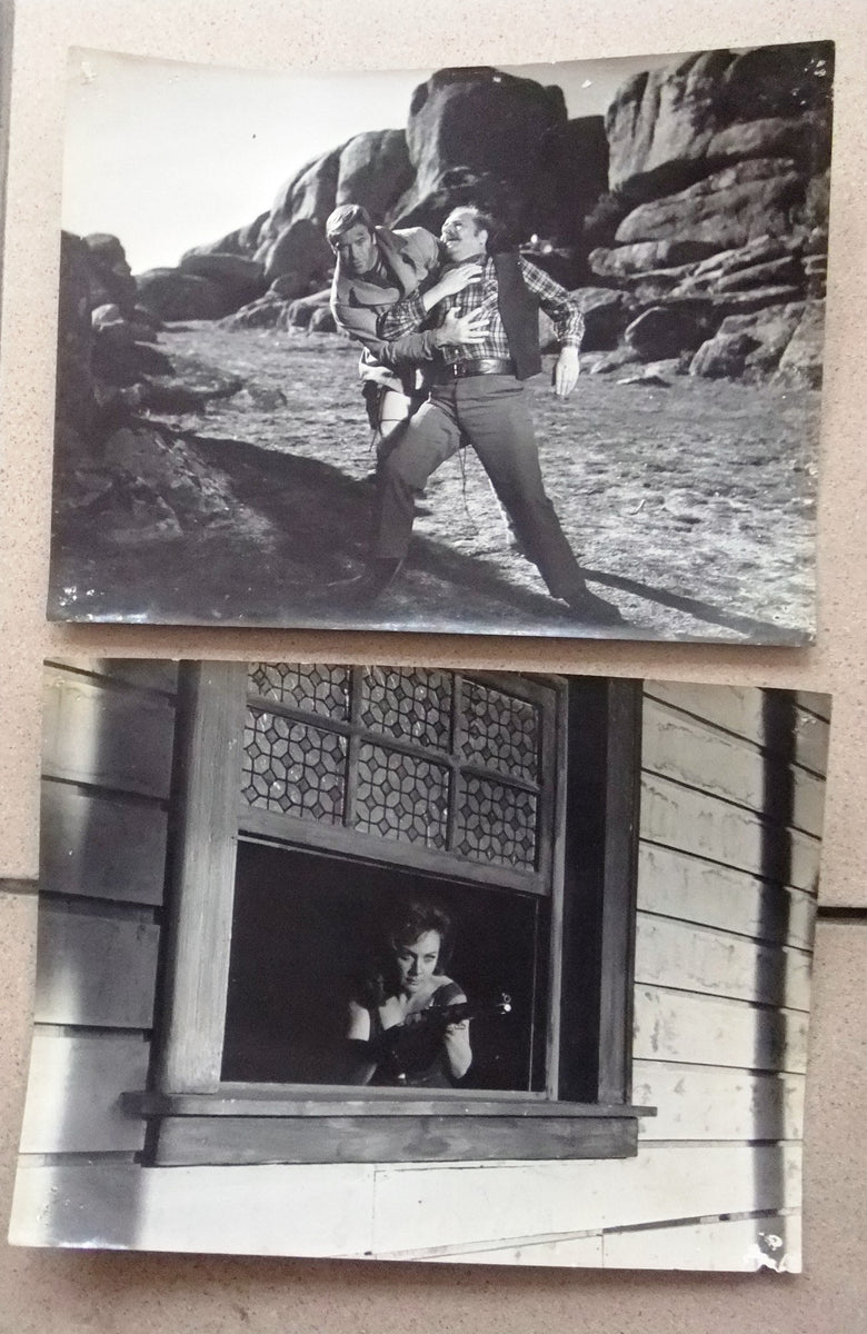 (Set of 9) RINGO DEL NEBRASKA (KEN CLARK) Movie Original Italian Photo ...