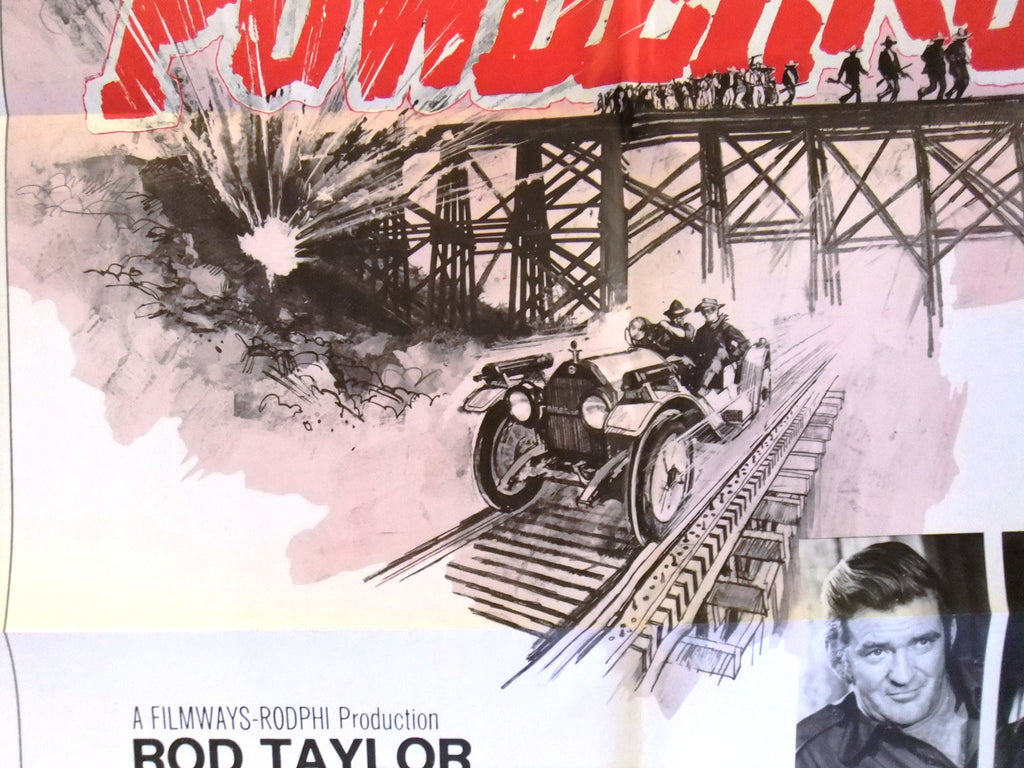 Powderkeg (Rod Taylor) 41"x27" Original Movie US Poster 70s – Braichposters