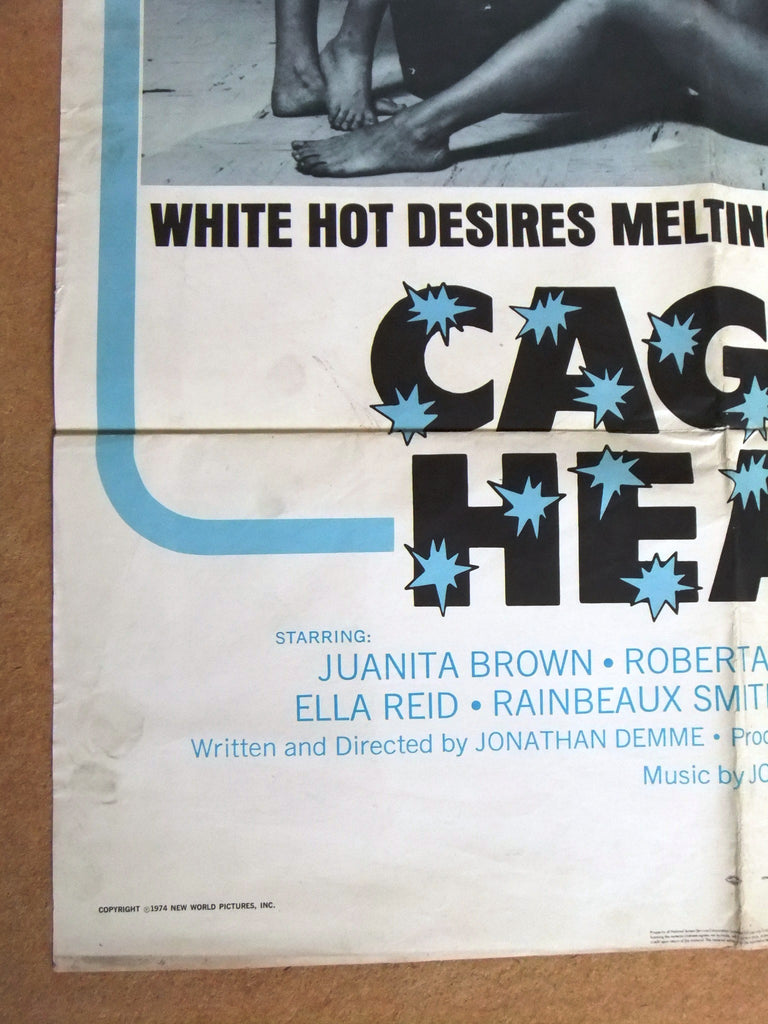 Caged Heat (Juanita Brown) 41"x27" Original Movie US Poster 70s ...