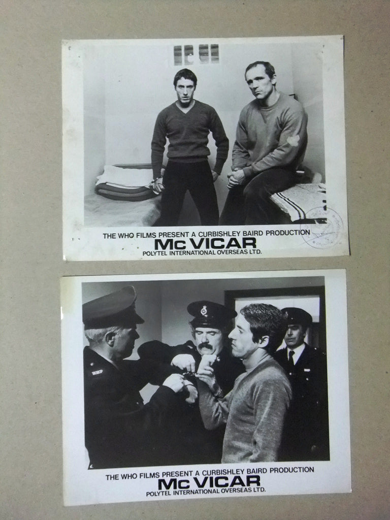 (SET OF 8) MCVICAR {MEL Ferrer} 10X8" Int. Original LOBBY CARD 80s ...