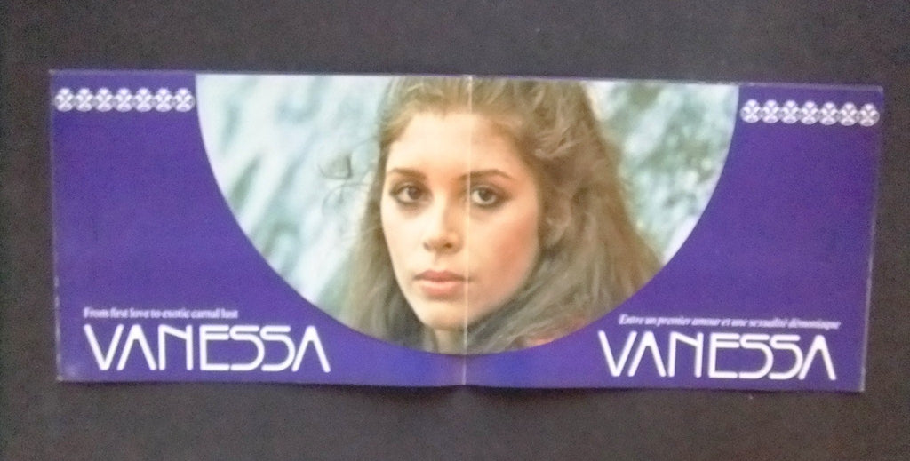 Vanessa, Olivia Pascal Movie Program 70s – Braichposters