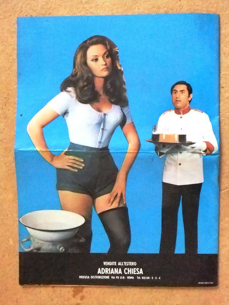 Il domestico (Lando Buzzanca) ORG Italian Movie Program 70s – Braichposters