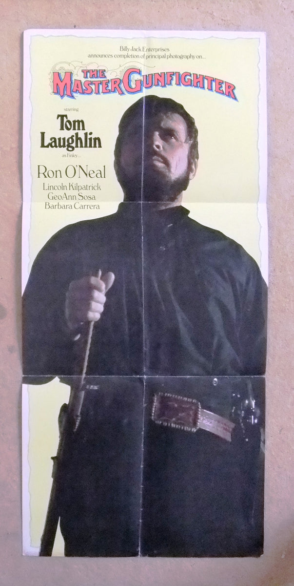 THE MASTER GUNFIGHTER {TOM LAUGHLIN} Original Movie Ads Flyer/Poster 7 ...