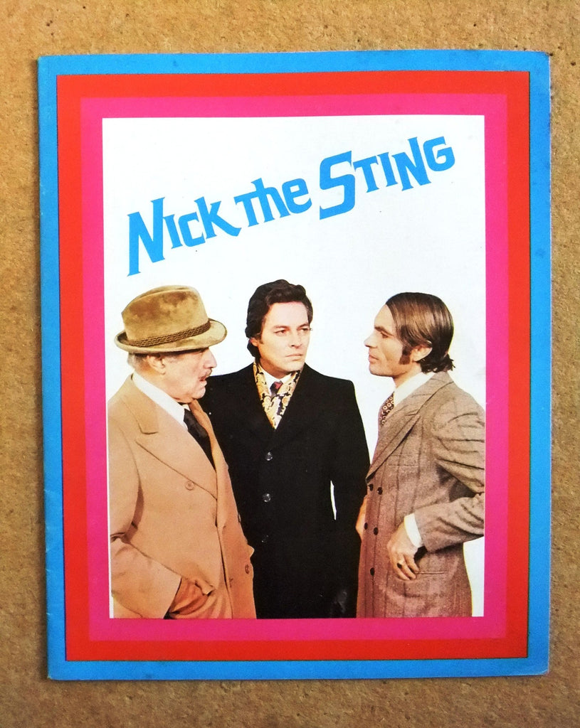Nick the Sting (Luc Merenda) ORG Movie Program 70s – Braichposters