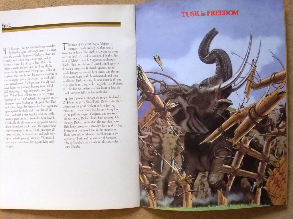 Tusk (ALEJANDRO JODOROWSKY) ORG Movie Program 80s – Braichposters