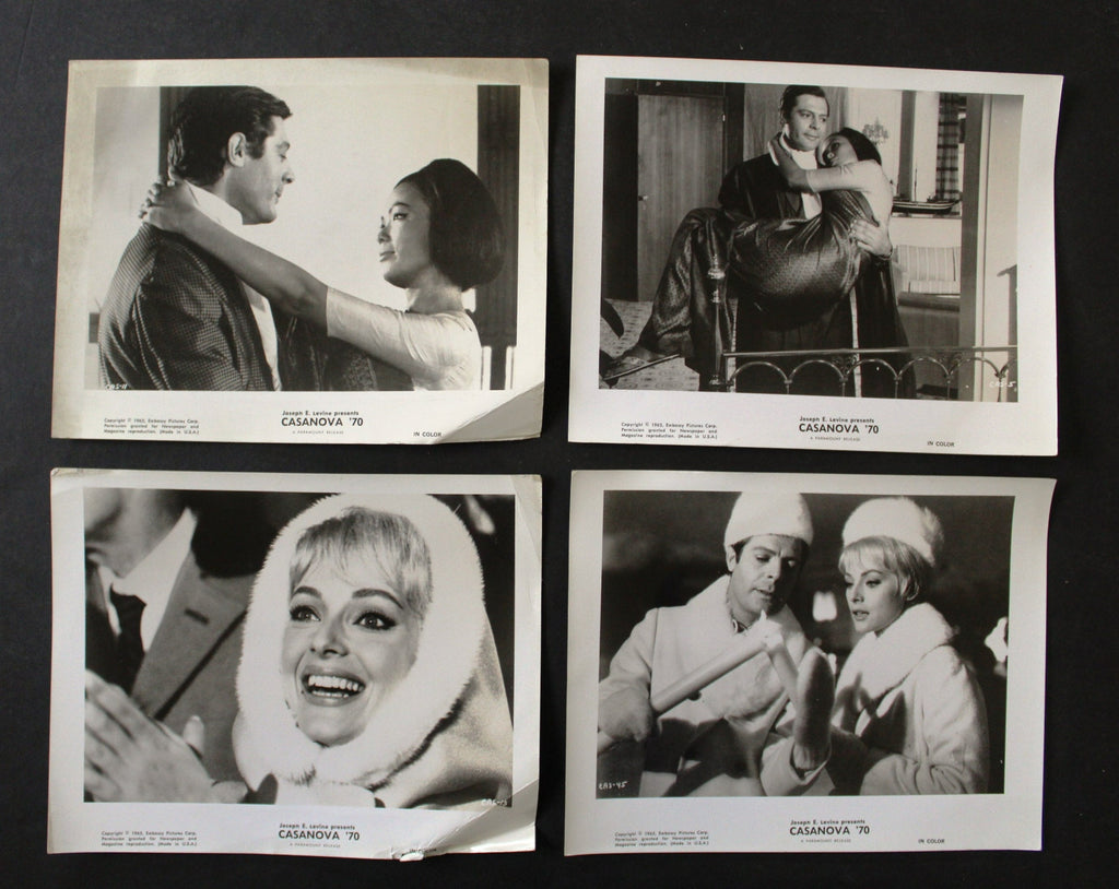 (Set of 26) Casanova '70' (Marcello Mastro) 10x8 Film Original Stills ...