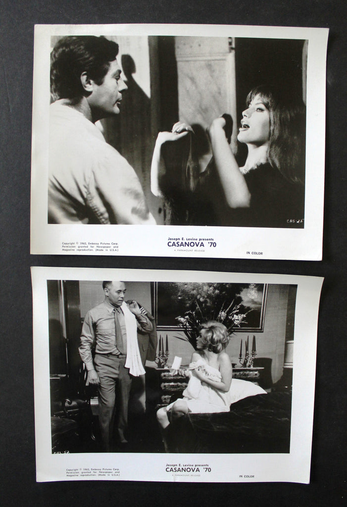 (Set of 26) Casanova '70' (Marcello Mastro) 10x8 Film Original Stills ...
