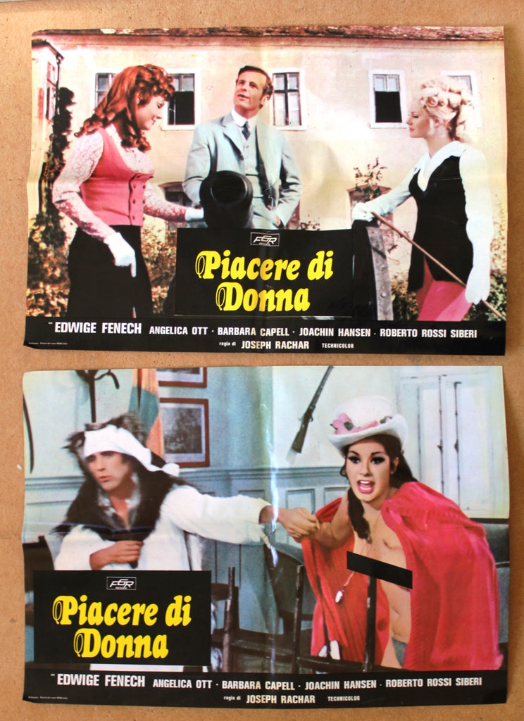 (Set of 11) Piacere di Donna Edwige Fenech Italian Film Lobby Card 70s ...
