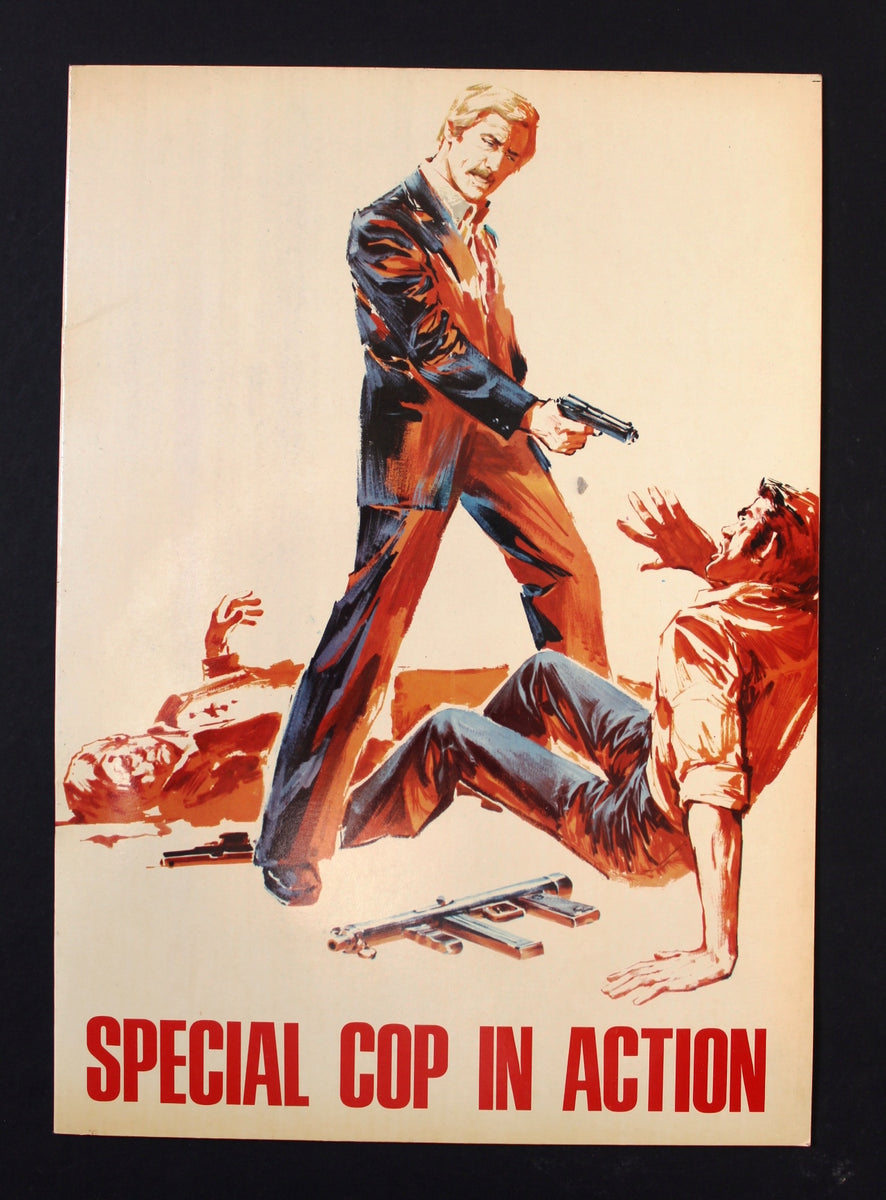 Special Cop in Action (Maurizio Merli) Italian Org. Movie Program 70s ...