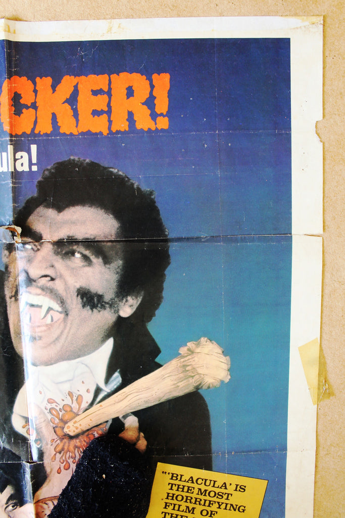 BLACULA (William Marshall) 41"x 27" Original Movie US Poster 70s ...