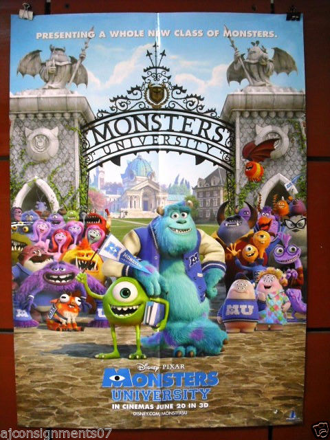 Disney Movie Monsters University