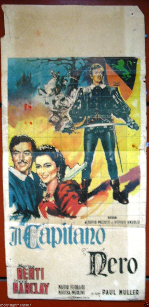 Il Capitano Nero Poster – Braichposters
