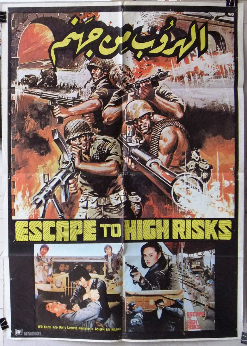ESCAPE TO HIGH RISKS Poster – Braichposters