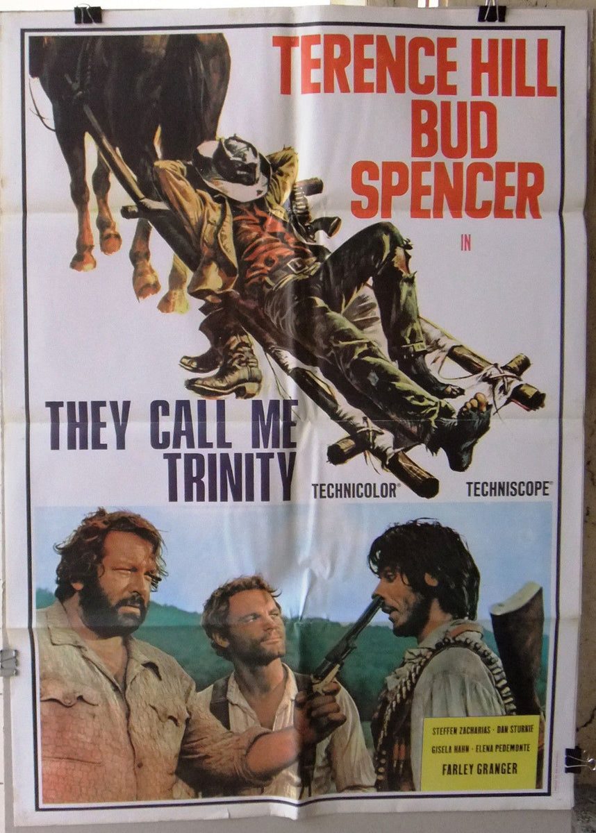 THEY CALL ME TRINITY Poster – Braichposters